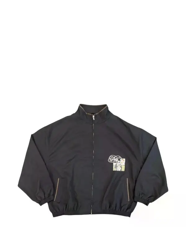 PALY Graphic Print Zip-up Jacket