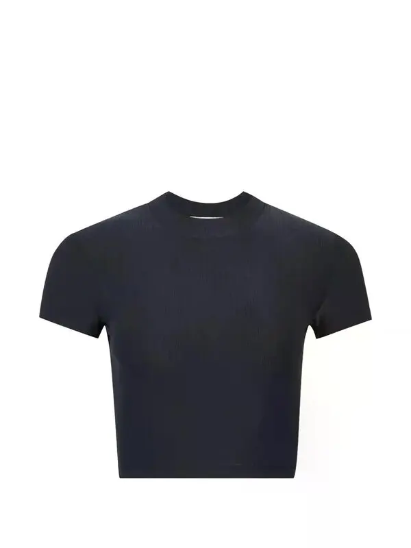 Kith Ribbed Crew Neck T-shirt - Black