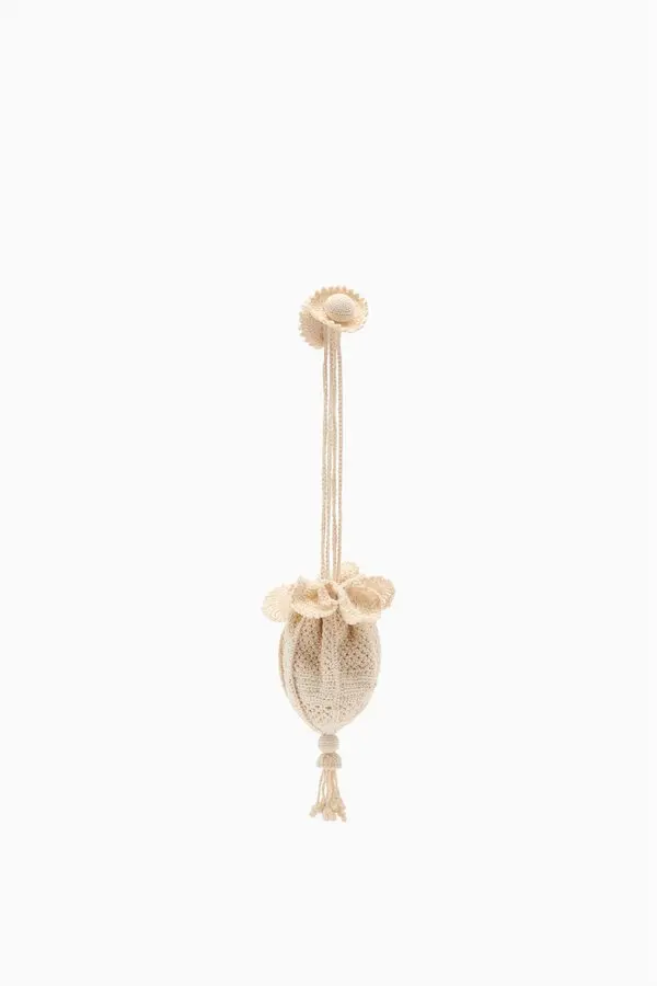 Ulla Johnson Crochet Mermaid Pouch - Natural