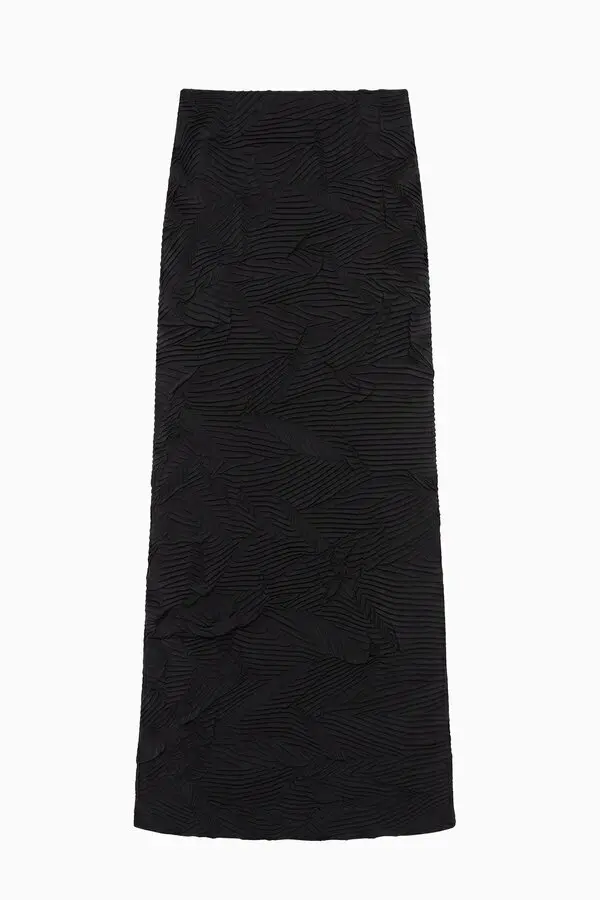 Ulla Johnson Inez Satin Skirt - Noir