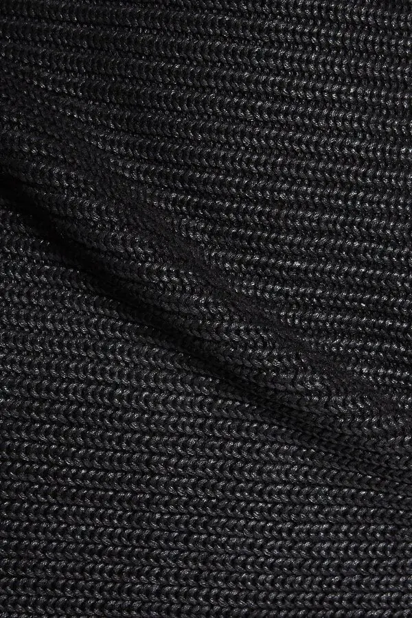 RtA Jules Distressed Coatedcotton Sweater