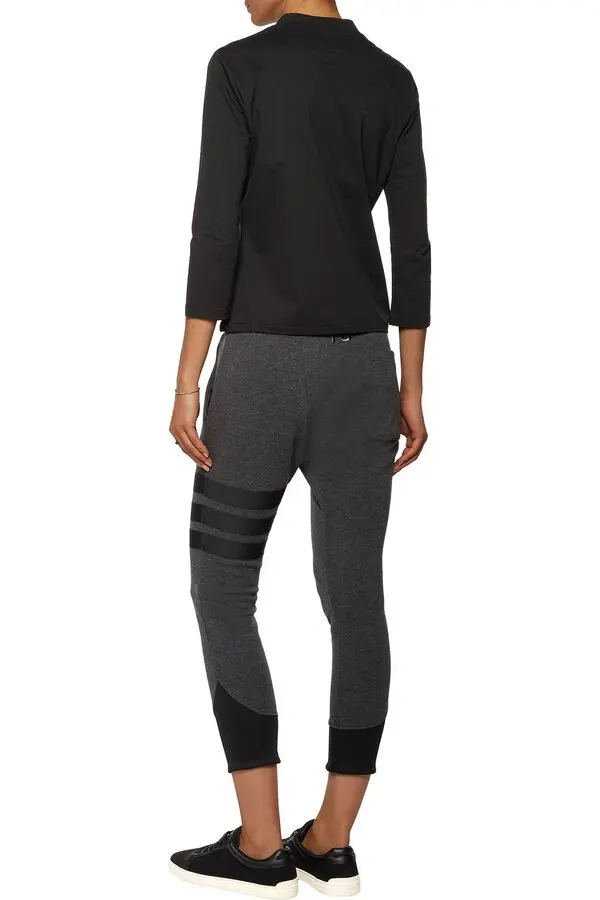 Y3 Adidas Originals Android Appliquéd Jersey Top