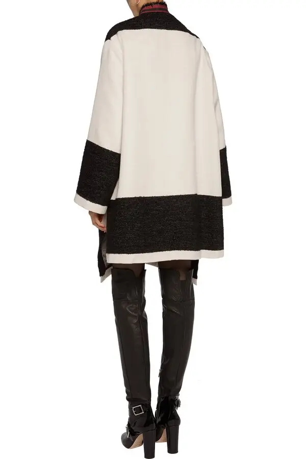 IRO PARIS Fringed Cottonblend Cardigan