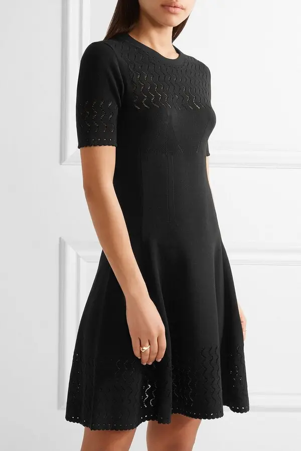Kenzo Pointelle Knit Dress