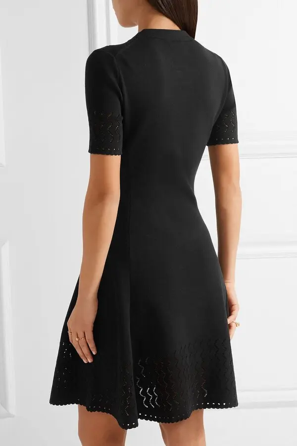 Kenzo Pointelle Knit Dress