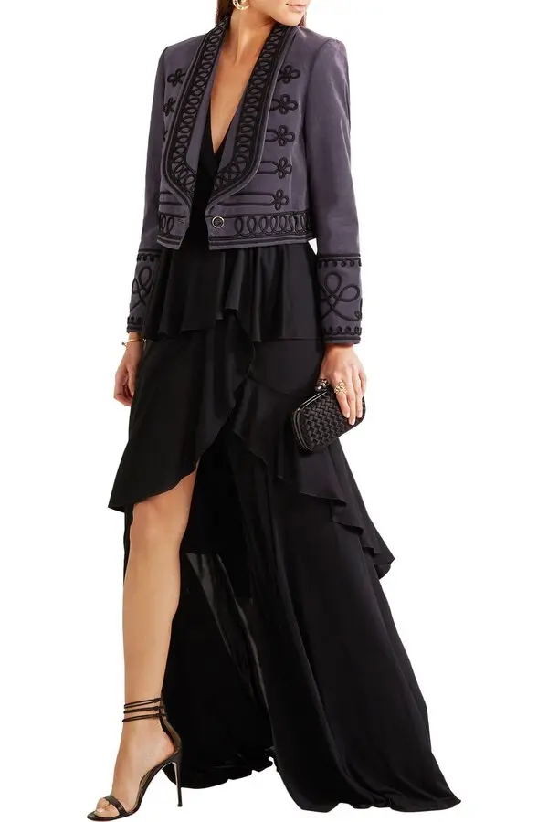 TEMPERLEY LONDON Voyage Embroidered Cottoncorduroy Jacket