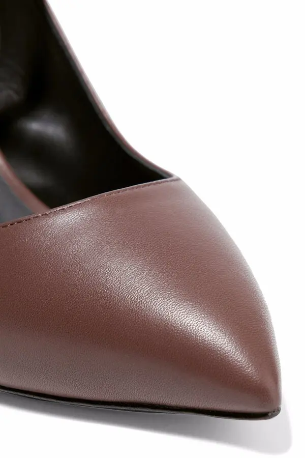 GIUSEPPE ZANOTTI Lucrezia Buckled Cutout Leather Pumps
