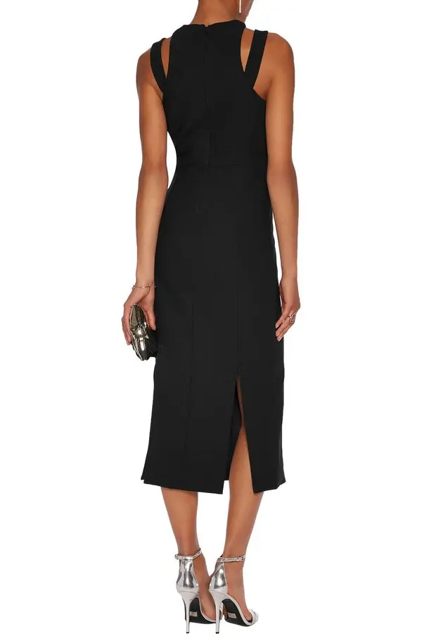 Cinq À Sept Henriette Cutout Crepe Dress