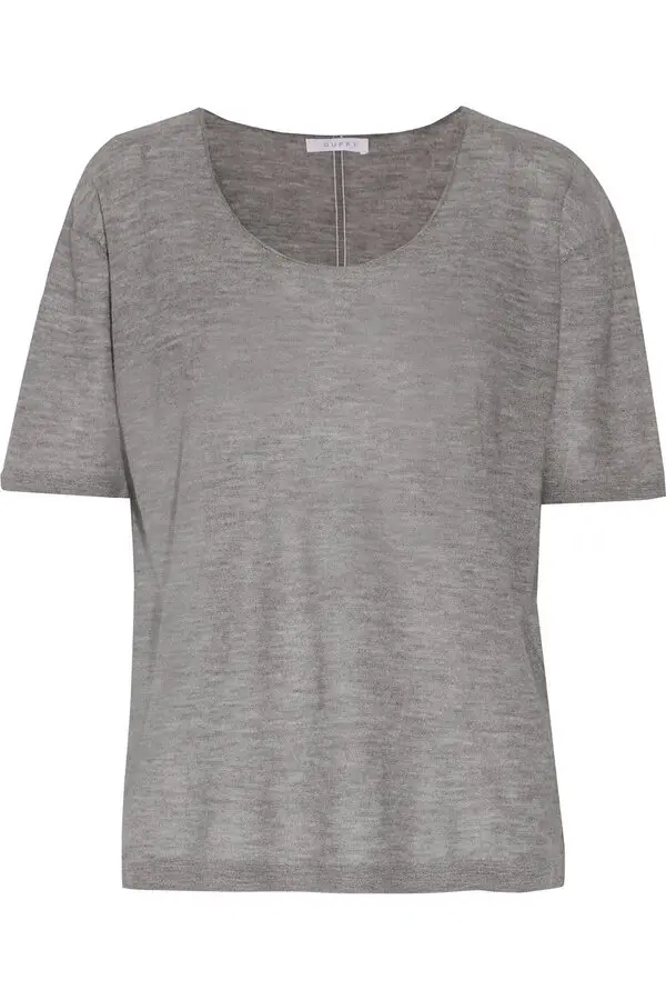 Duffy Cashmere Sweater - Gray