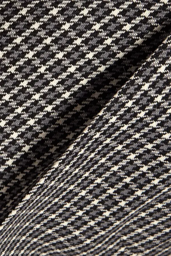 Sonia Rykiel Paris Houndstooth Wool Straightleg Pants