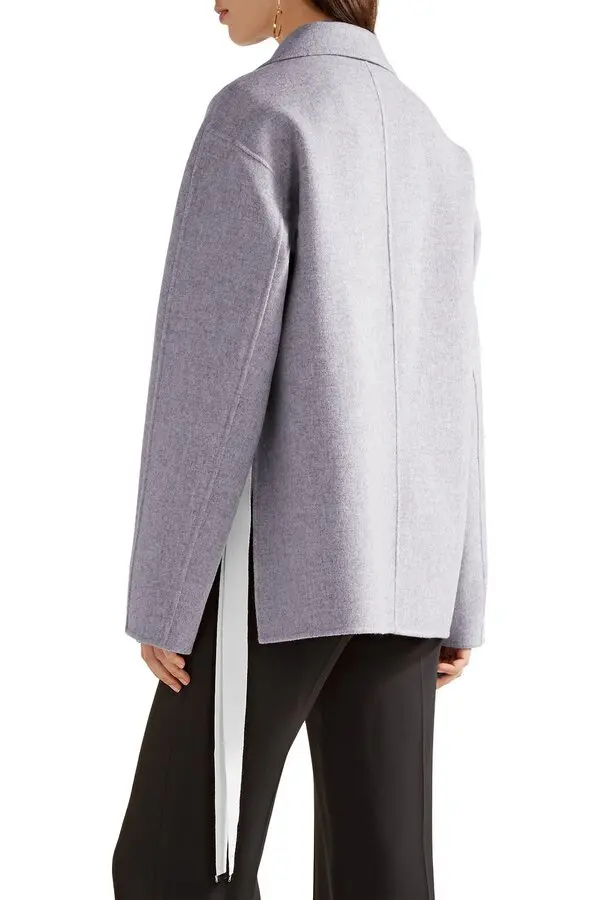 JOSEPH Caplan Wool And Cashmere-blend Felt Coat