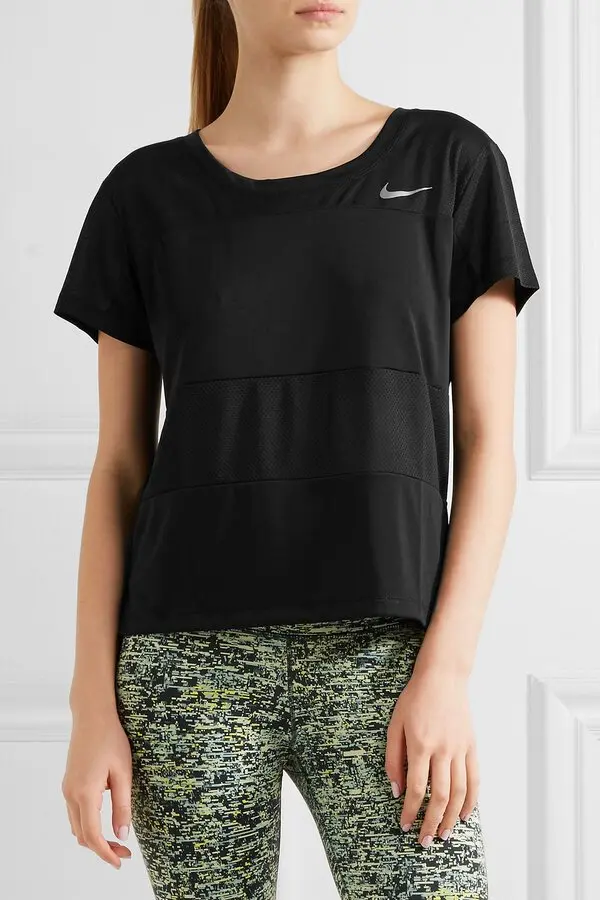 Nike Paneled Drifit Stretchjersey Tshirt