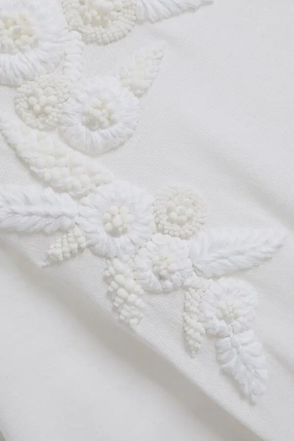 Roberto Cavalli Embellished Cottonjersey Tshirt