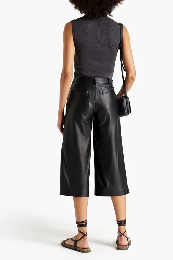 Brunello Cucinelli Mélange Wool-blend Jersey Turtleneck Top