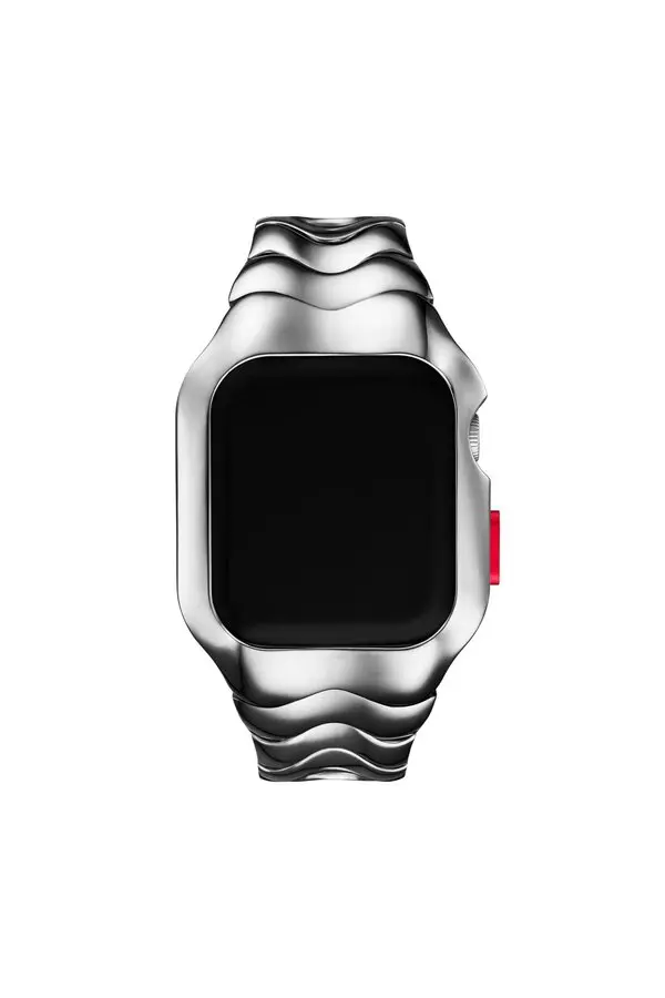 DIESEL® Stainless Steel Unibody For Apple Watch, 45mm - Silver