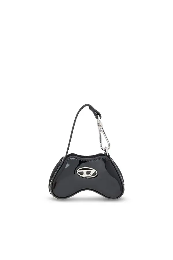 DIESEL® Glossy Oval D Bag Charm