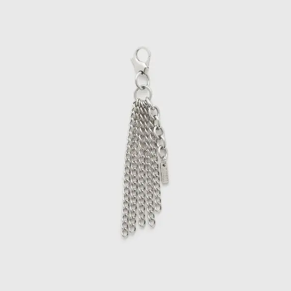 DIESEL® Metal Chain Fringes Charm - Silver