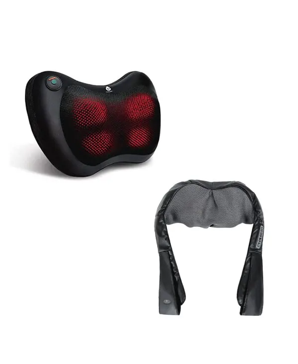 PURSONIC Relax & Recover 3d Shiatsu Electric Massager Series - Black