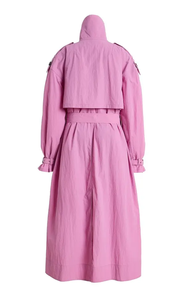 Ulla Johnson Devon Belted Trench Coat - Pink