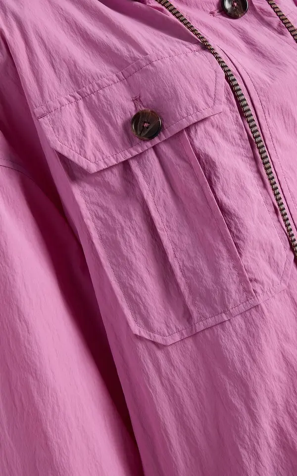 Ulla Johnson Devon Belted Trench Coat - Pink