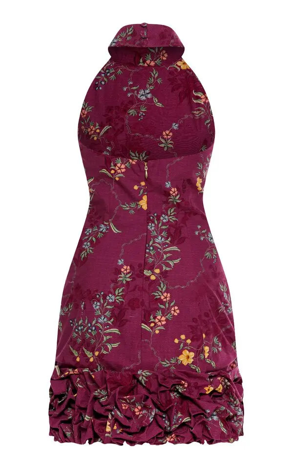 Agua Bendita Cuenca Isolda Cotton Mini Dress