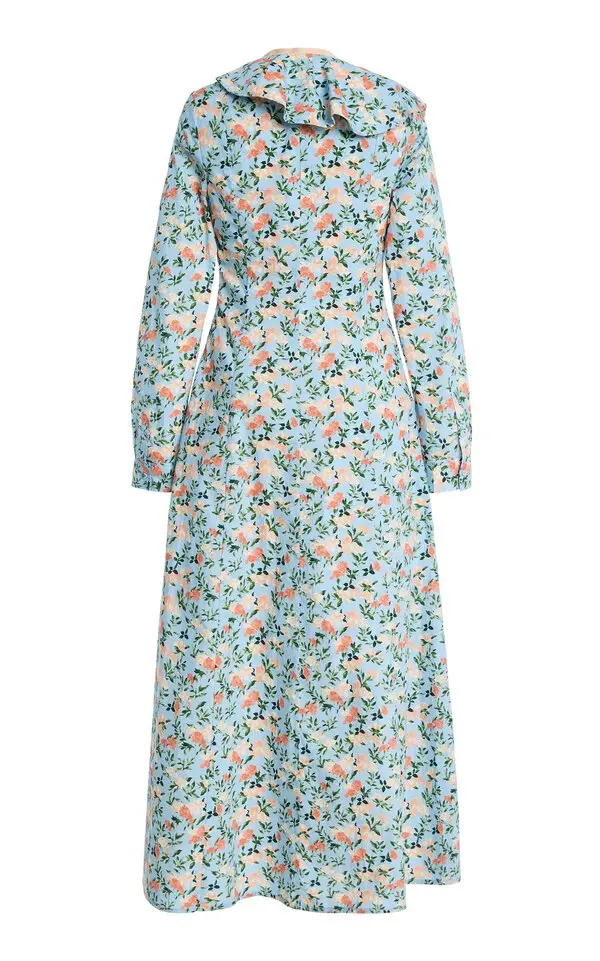 Ulla Johnson Sofia Printed Cotton Maxi Dress