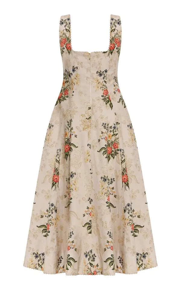 Agua Bendita Pistilo Isolda Cotton Maxi Dress