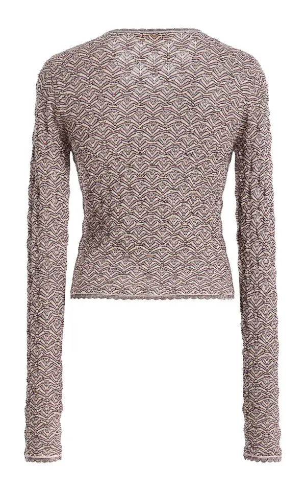 Ulla Johnson Vivienne Patterned Merino-wool Cardigan