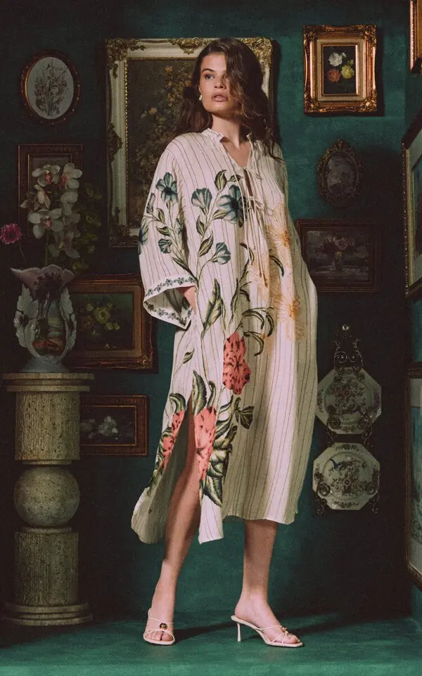 Agua Bendita Datil Isolda Maxi Dress