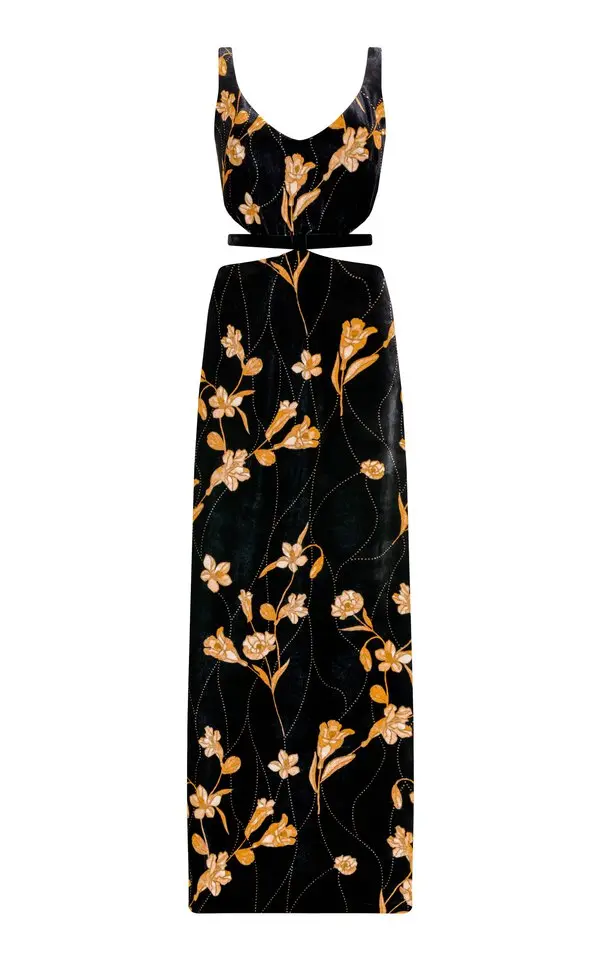 Agua Bendita Ventura Castillo Maxi Dress