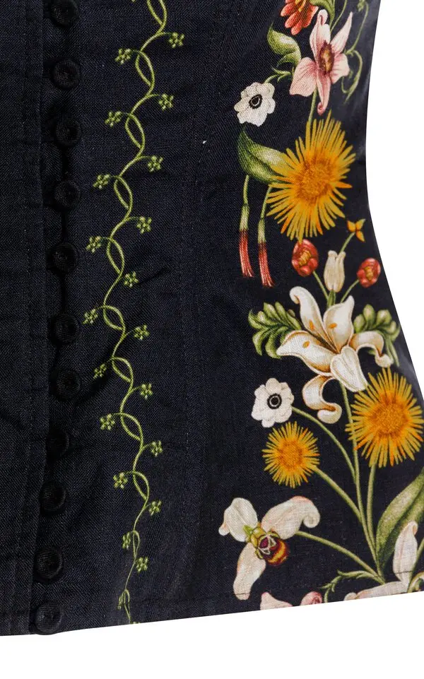 Agua Bendita Abelia Tristan Linen Top