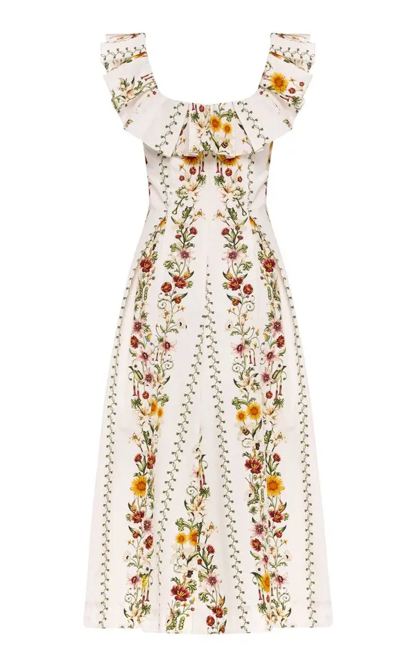 Agua Bendita Cima Tristan Cotton Maxi Dress