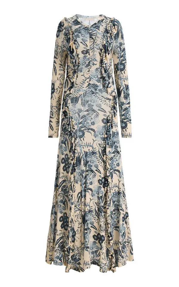 Ulla Johnson Celina Printed Midi Dress