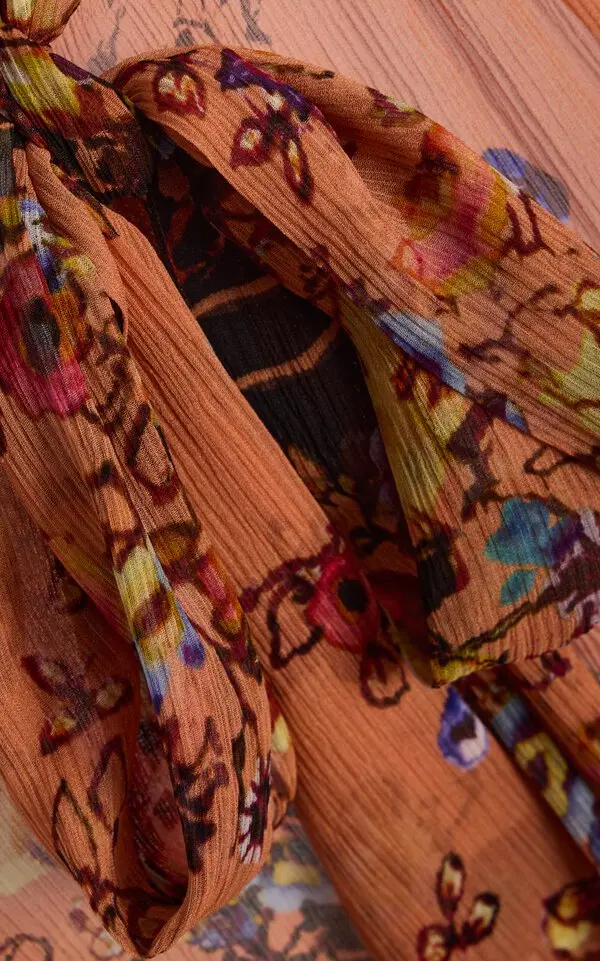 Ulla Johnson Vesela Printed Silk Blouse
