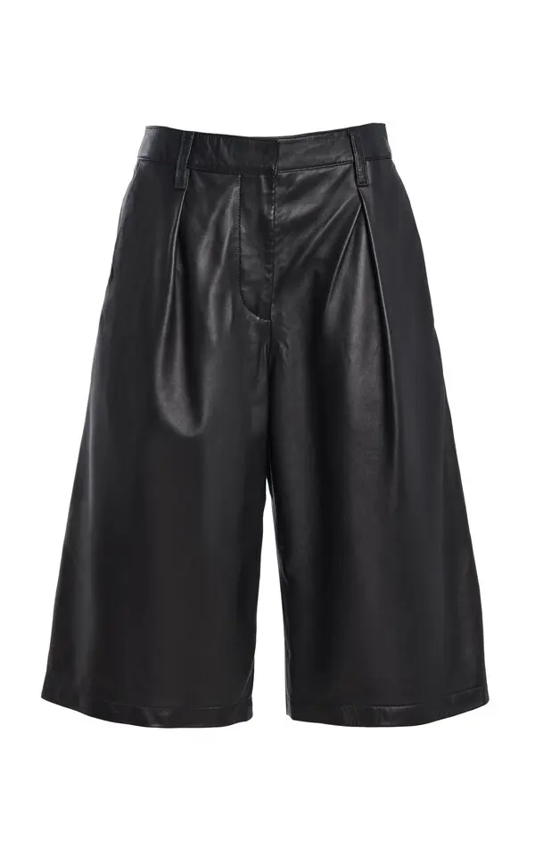 Ulla Johnson Ames Knee-length Leather Culottes