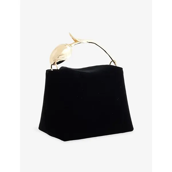 Erdem Bloom Mini Woven Cross-body Bag