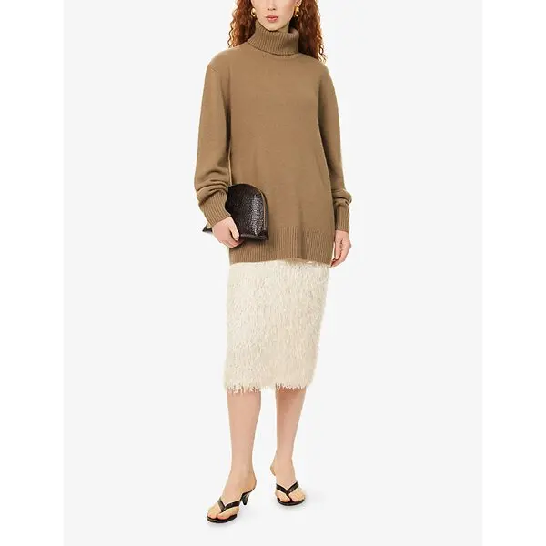 TOTEME Relaxed-fit Turtle-neck Cashmere Jumper