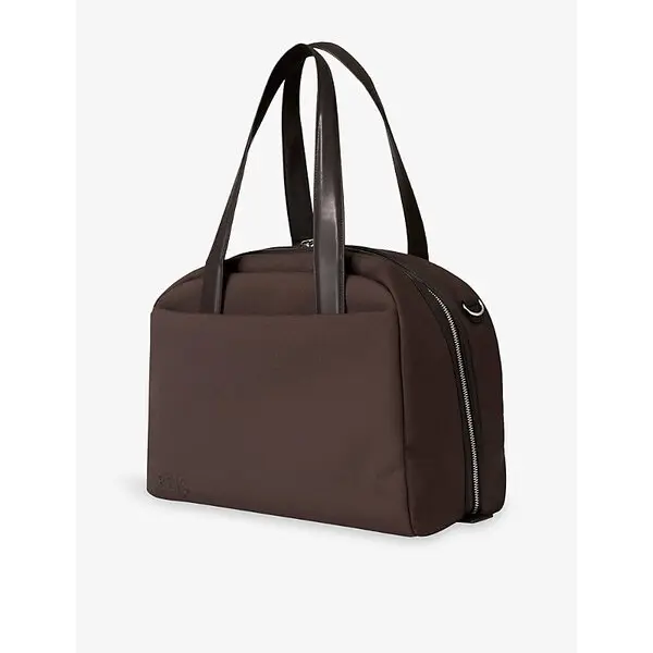 BEIS Béis The Duffle Leather-trim Bag