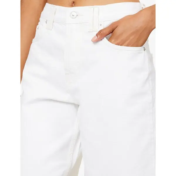 Free People Montana Long-line Denim Shorts