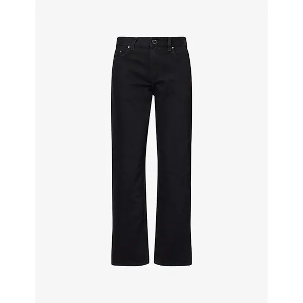 TOTEME Straight-leg Low-rise Denim Jeans - Black