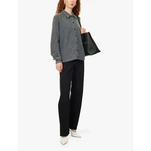 TOTEME Straight-leg Low-rise Denim Jeans - Black