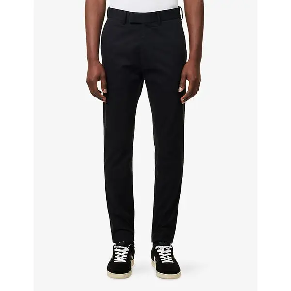 TOM FORD Tapered-leg Cotton Chino Trousers