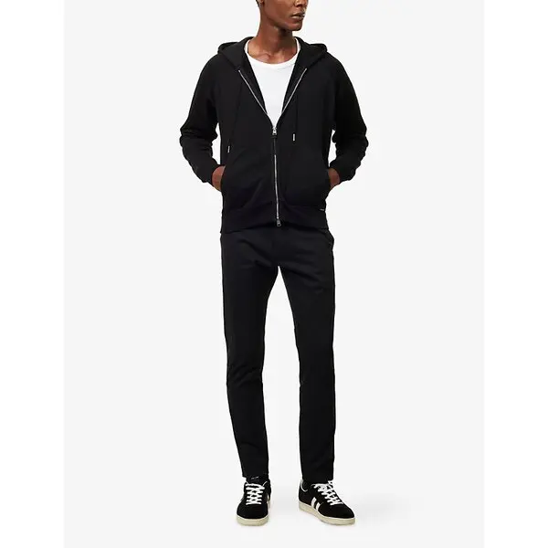 TOM FORD Regular-fit Kangaroo-pocket Cotton Hoodie