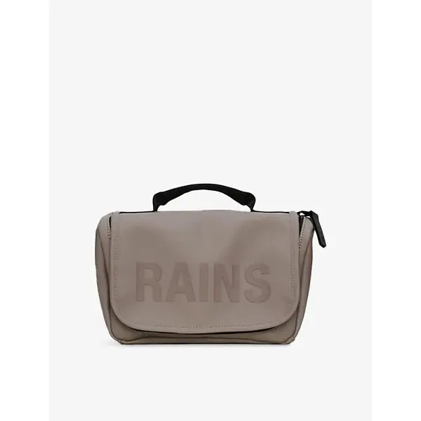 Rains Texel Woven Washbag - Cinder
