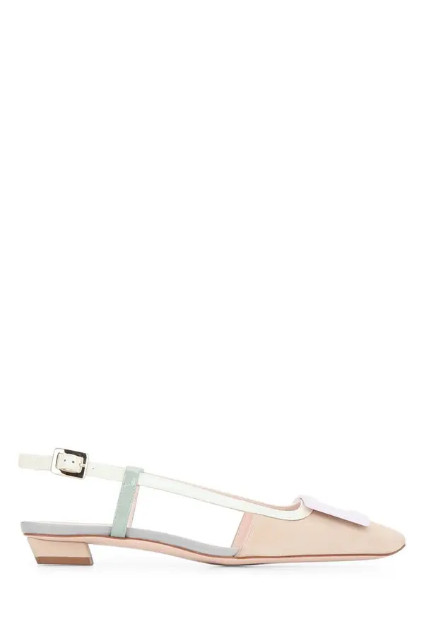 ROGER VIVIER Belle Vivier Buckle Sling - Multicolor