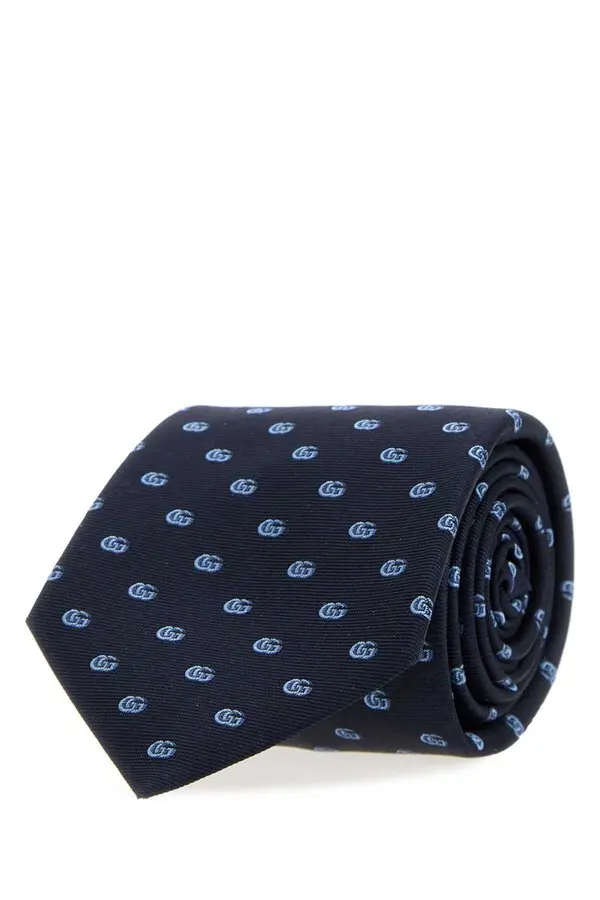 Gucci Embroidered Jacquard Tie - Multicolor