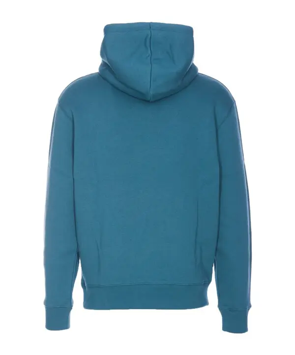 Maison Kitsuné Bold Fox Head Patch Drawstring Hoodie