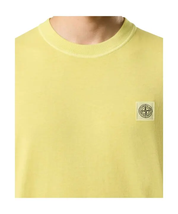 Stone Island Logo Patch Crewneck T-shirt