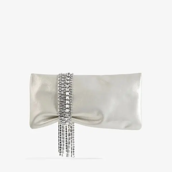 JIMMY CHOO Zandra Chain Clutch