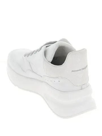 Alexander McQueen Round Toe Logo Detail Sneakers